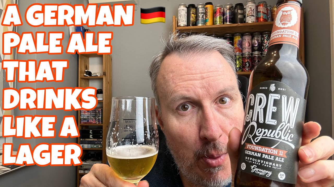 Foundation II German 🇩🇪 Pale Ale from Crew Republic - YouTube