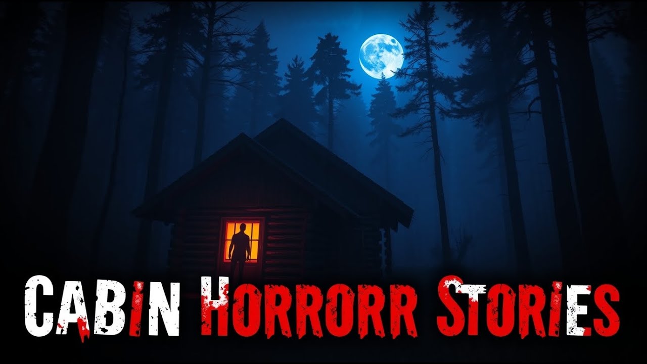 Creepy Cabin Horror Stories In The Woods With Rain Sounds - YouTube
