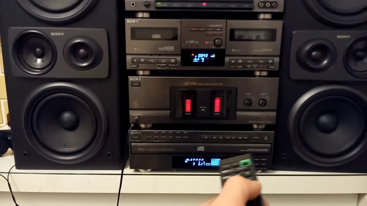 Sony Lbt-d709 - YouTube