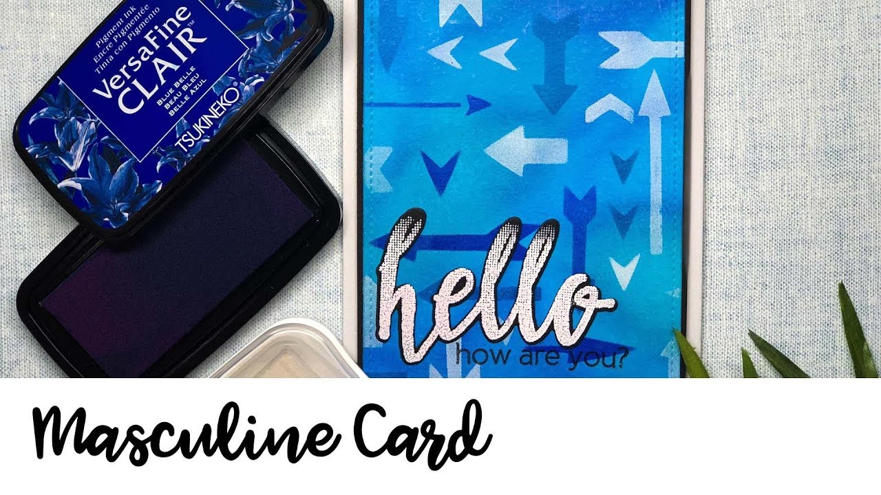 Say "Hello How are You" with a Handmade Greeting Card - YouTube