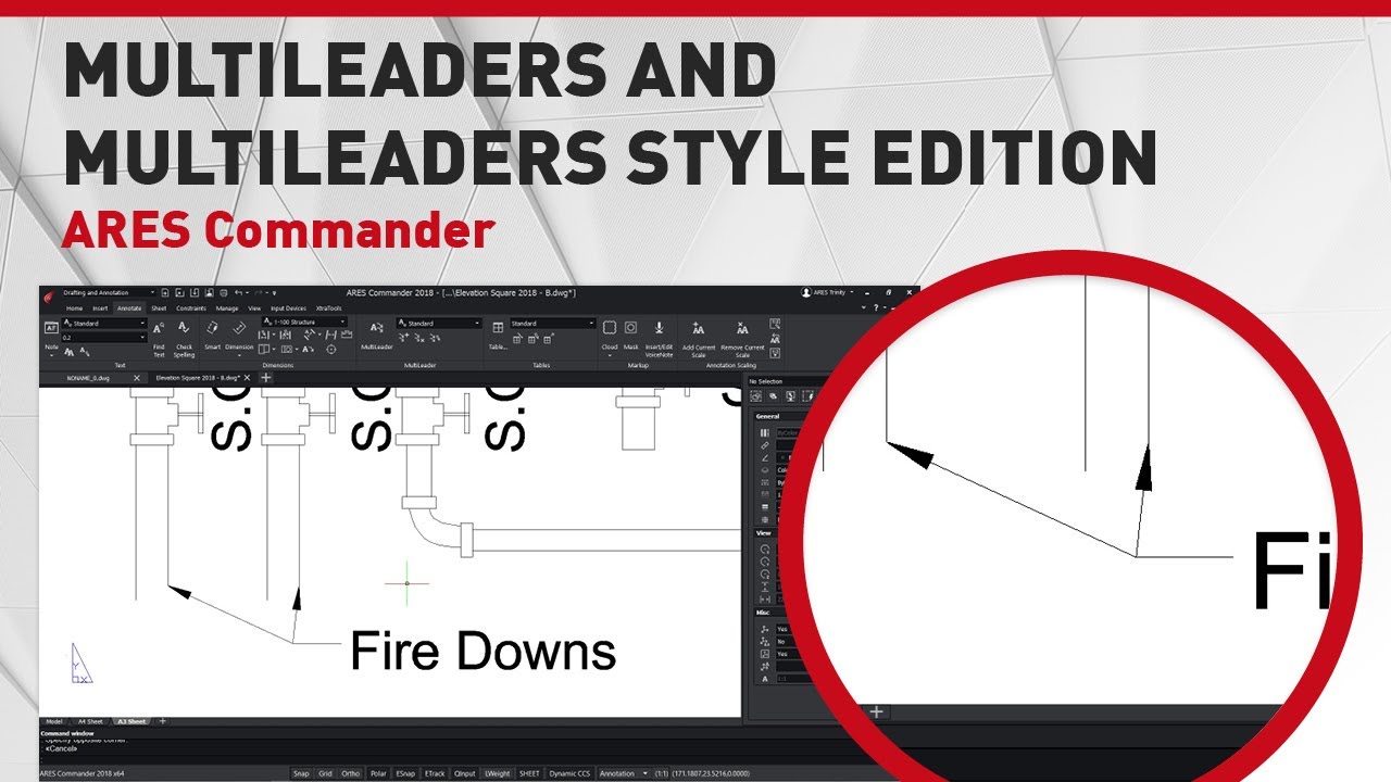 Multi Leaders and Multi Leaders Style Edition | ARES Commander - YouTube