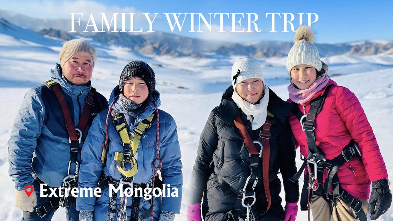 Гэр бүлийн өвлийн аялал, Тэрэлж, Nov 2022, Family winter trip in terelj ...
