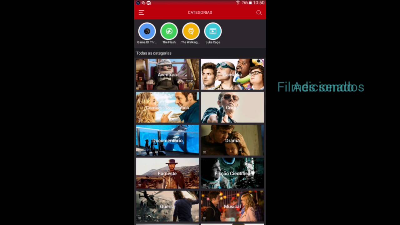 NOVO APLICATIVO PARA ASSISTIR FILMES E SÉRIES NO ANDROID /// FILMFLIX ...