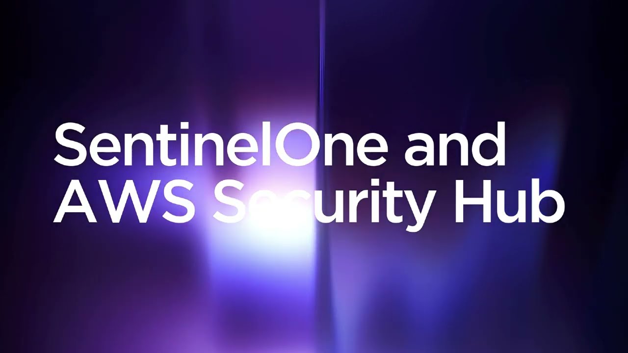 SentinelOne Integration for AWS Security Hub - YouTube