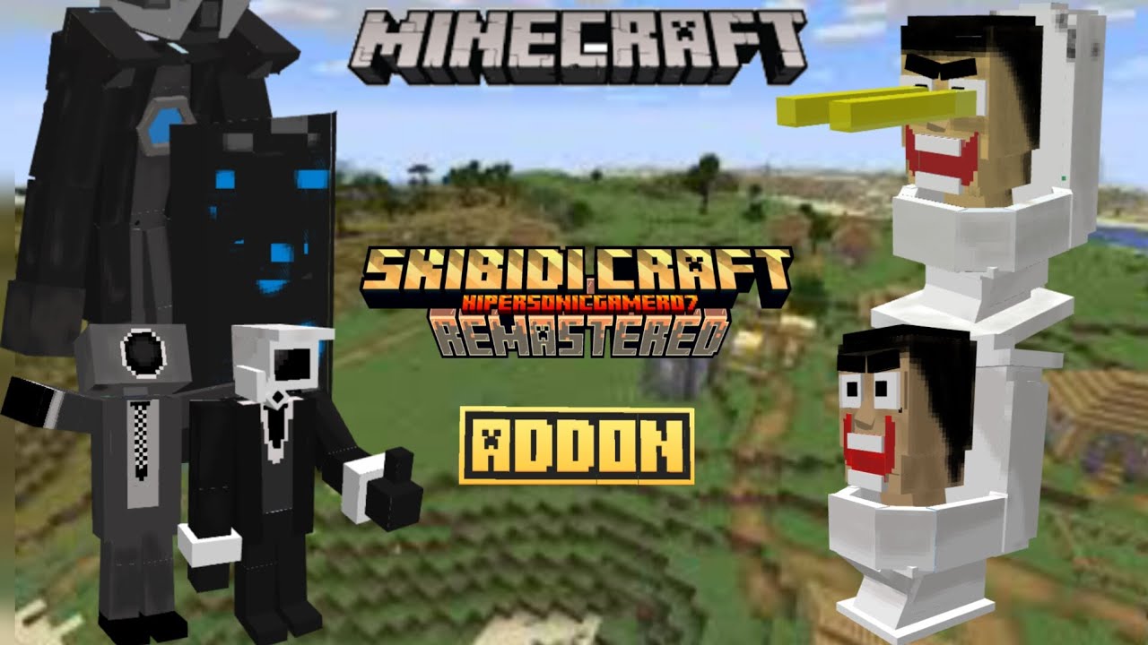SKibidi Toilet ADDON Skibidi Craft Remastered - YouTube