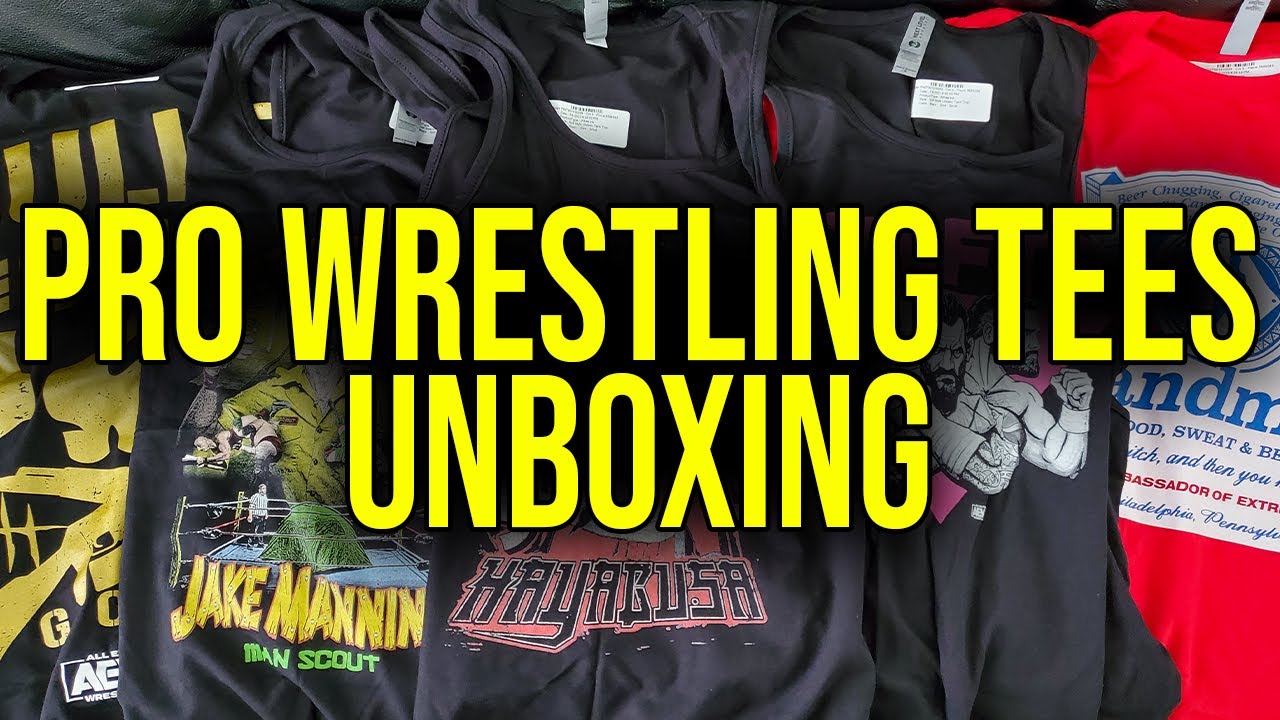 Pro Wrestling Tees Review Pro Wrestling Tees Unboxing And Review