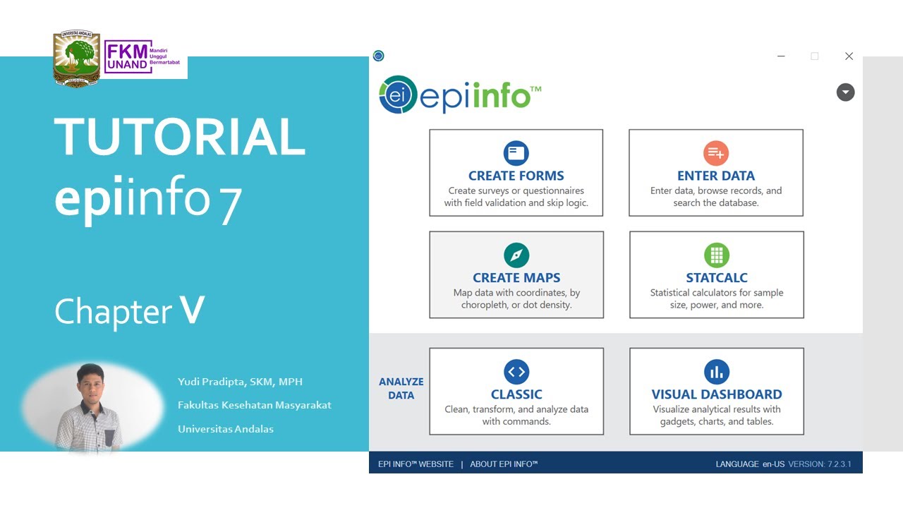 Epi Info - Pemetaan Spot Map - YouTube