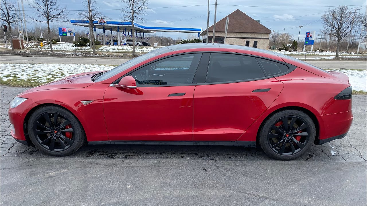 Blacked out Tesla Model S (part 1) - YouTube