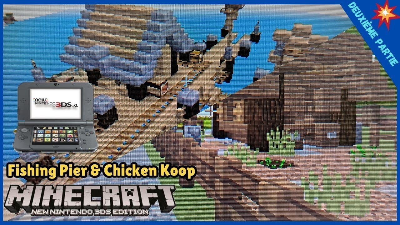 Minecraft New Nintendo 3DS Edition World Upgrade! | Building The Wooden ...