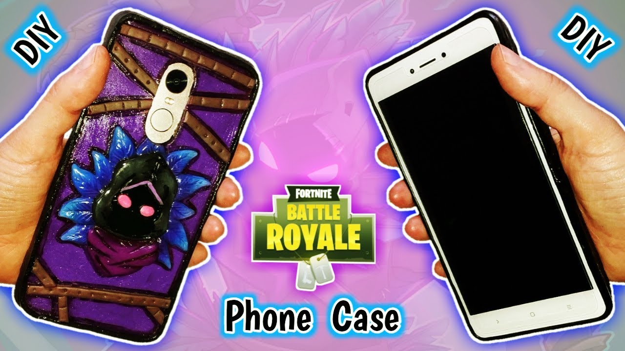 PHONE CASE | RAVEN | FORTNITE | DIY | Polymer Clay Tutorial - YouTube