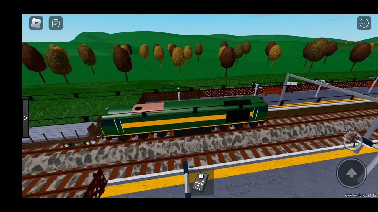 driving trains on Roblox - YouTube
