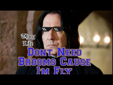 How Did Severus Snape Manage to Fly - Harry Potter Theory - YouTube