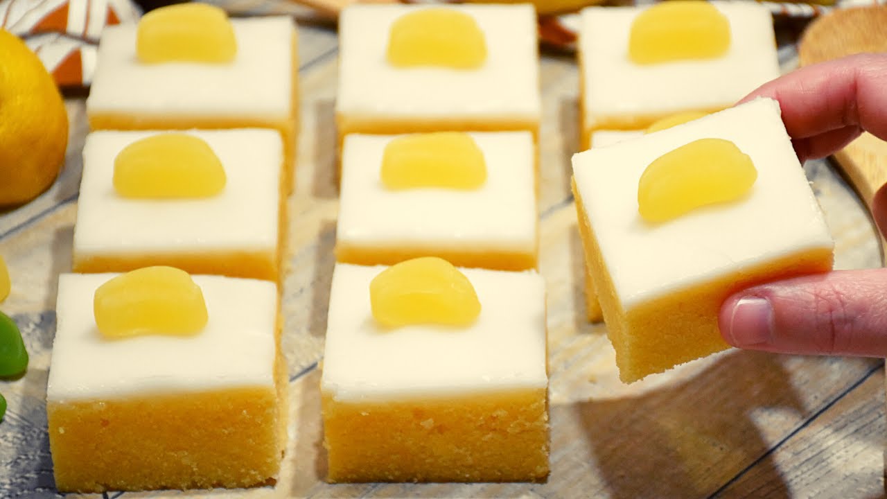 LEMONIES o BROWNIES DE LIMON - YouTube