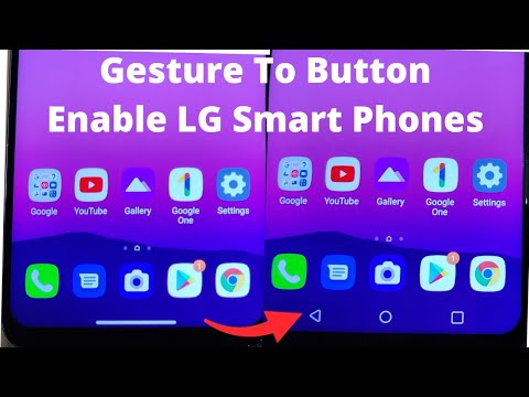 How To Enable Buttons Lg Mobile | Gesture To Buttons Turn On | Back ...