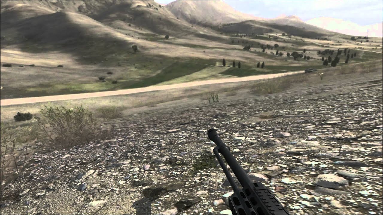 Arma 2 British Armed Forces Sniper AS50 - YouTube