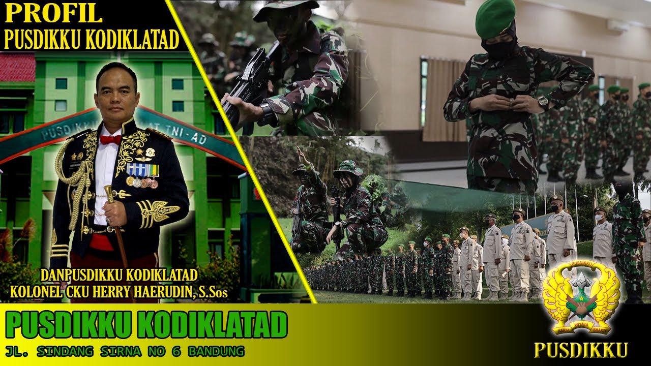 PROFIL PUSDIKKU KODIKLATAD - YouTube