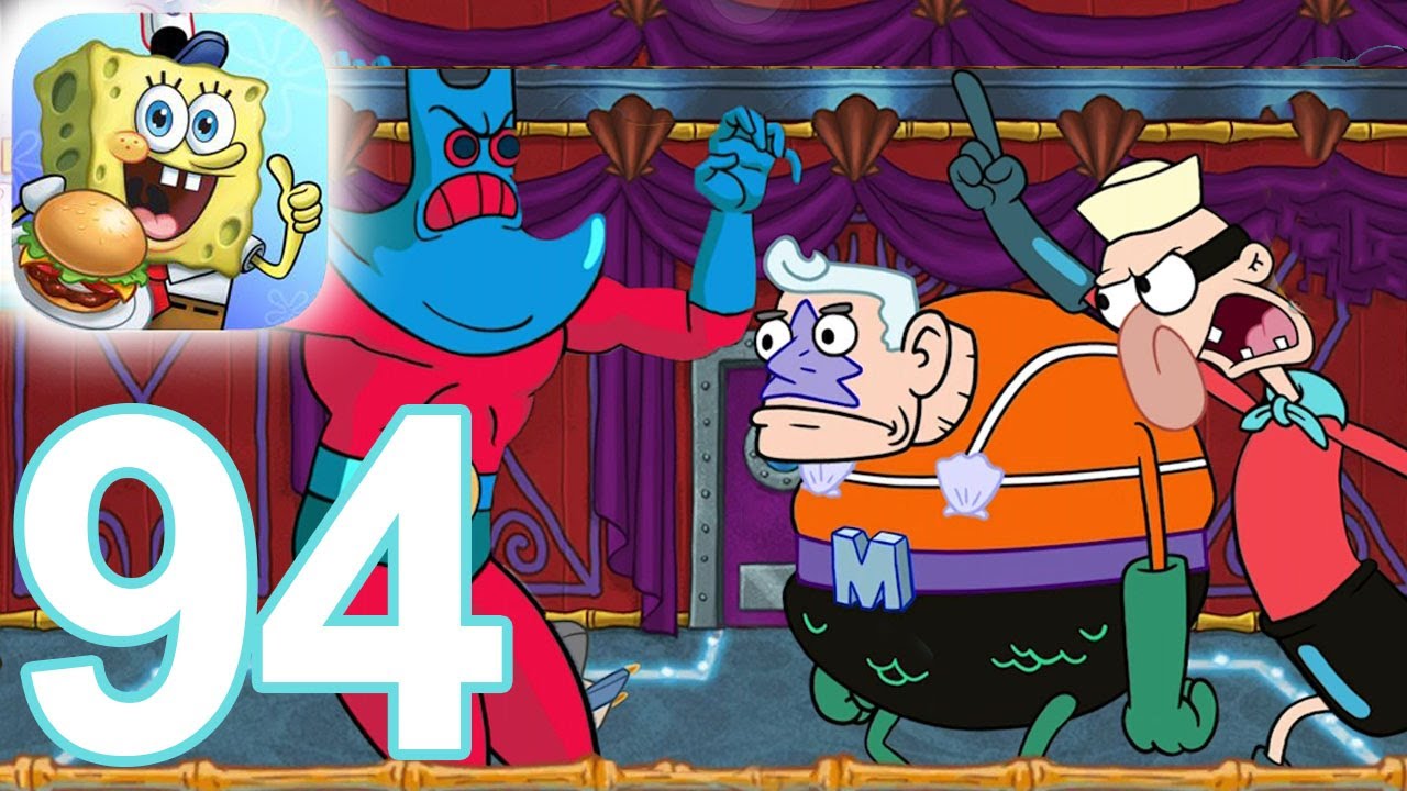 SpongeBob: Krusty Cook-Off - JUSTICE LEUGE - Gameplay Video Part 94 ...