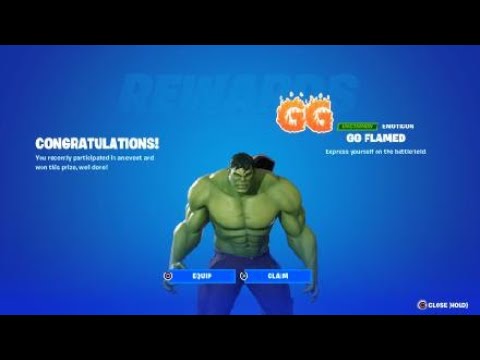 Fortnite Emoticon: GG FLAMED - YouTube