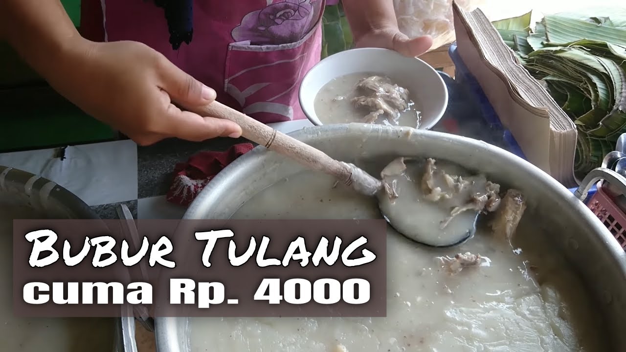 💯 KULINER MAGELANG! Bubur Tulang Blendrang Kuliner Khas Gunungpring ...