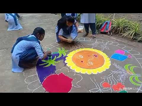 Rangoli Competition// [Sankranti ~ 2023] // G.D.C(A), RJY // Live 🔴 ...