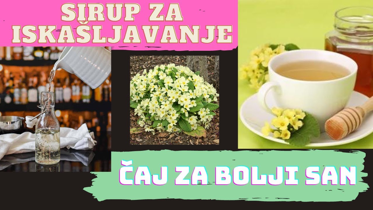 Recept Za Sirup Protiv Kašlja & Čaj Za Bolji San 🌿 - YouTube