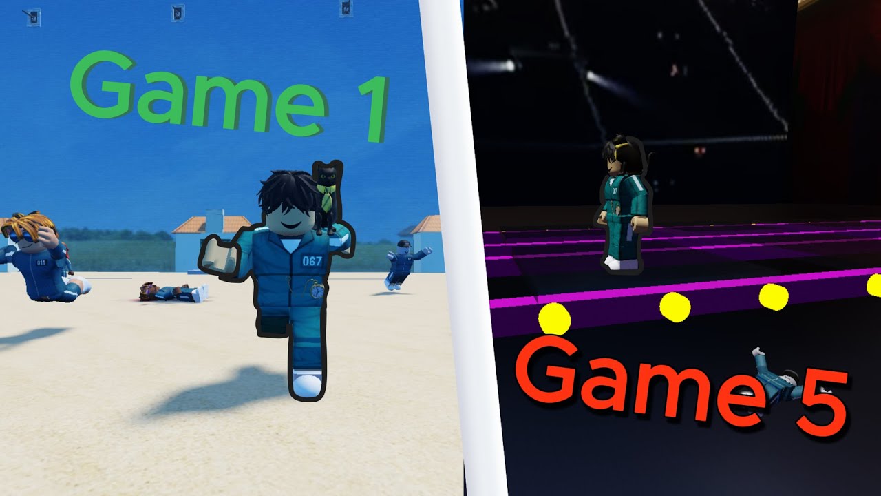 SQUID GAME with IDIOTS - YouTube