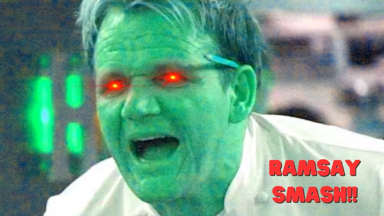 Gordon Ramsay SMASHING things compilation | Pure Destruction in the ...