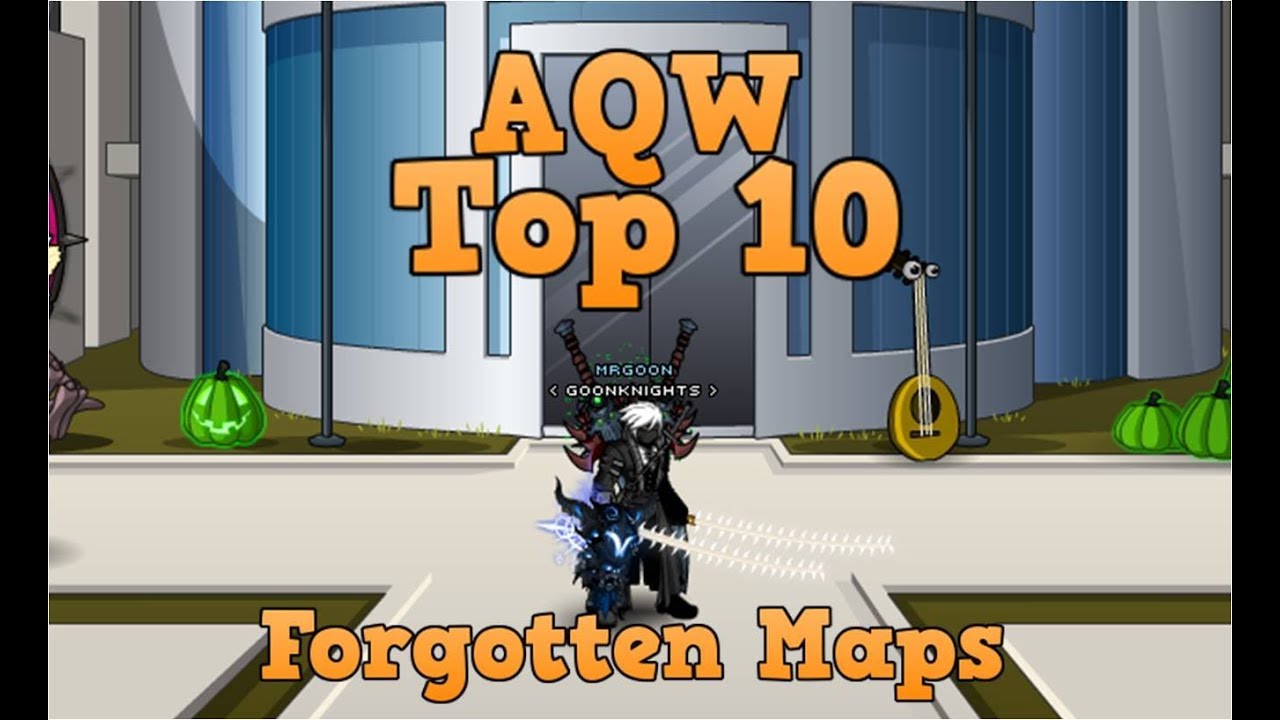 AQW Top 10 Forgotten Maps - YouTube