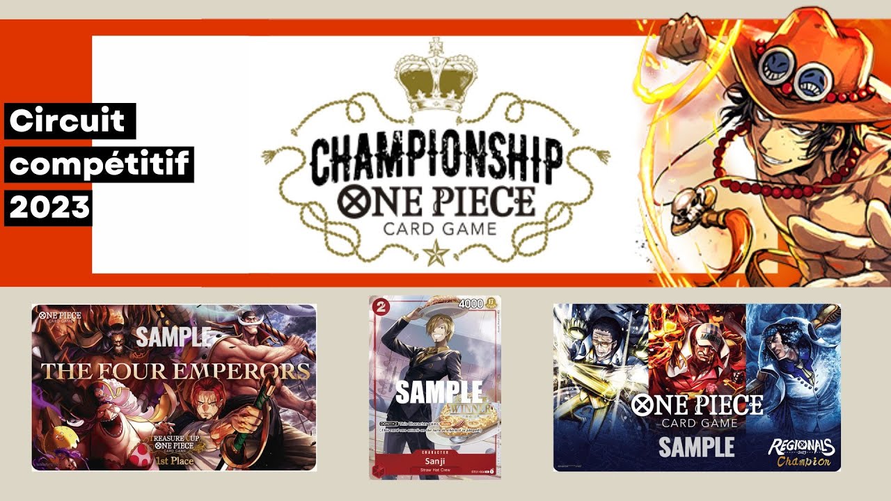 [One Piece TCG] Toutes les infos sur la compétition en 2023. - YouTube