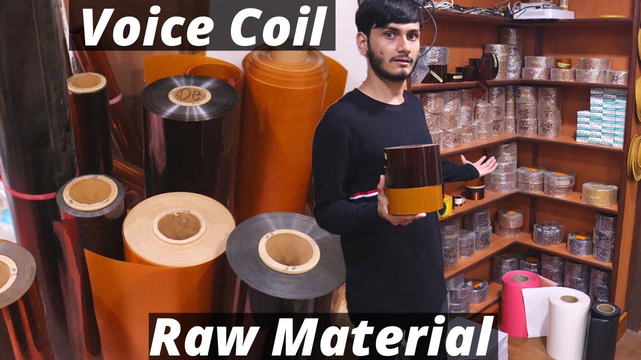 Speaker Voice Coil Raw Material / Best Quality Kapton Paper, TIL Paper ...