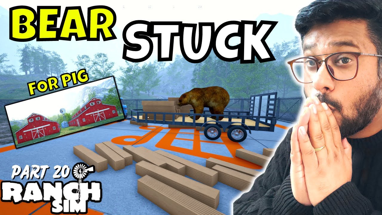 BEAR ON MY TRAILER + 2 BIG BAN HOUSE FOR PIG FARM | RANCH SIMULATOR ...