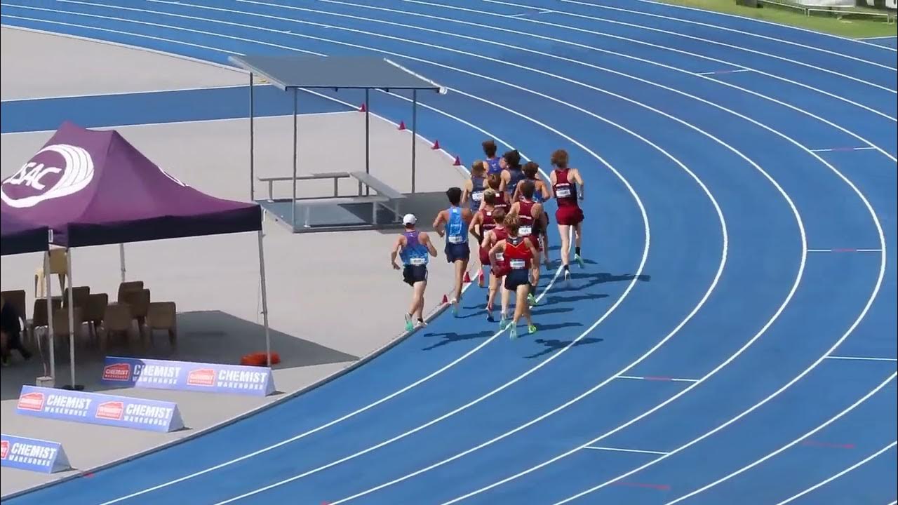 1500m U20 Men Final, 100th Australian Athletics Championships, QSAC 2 April 2023 - YouTube