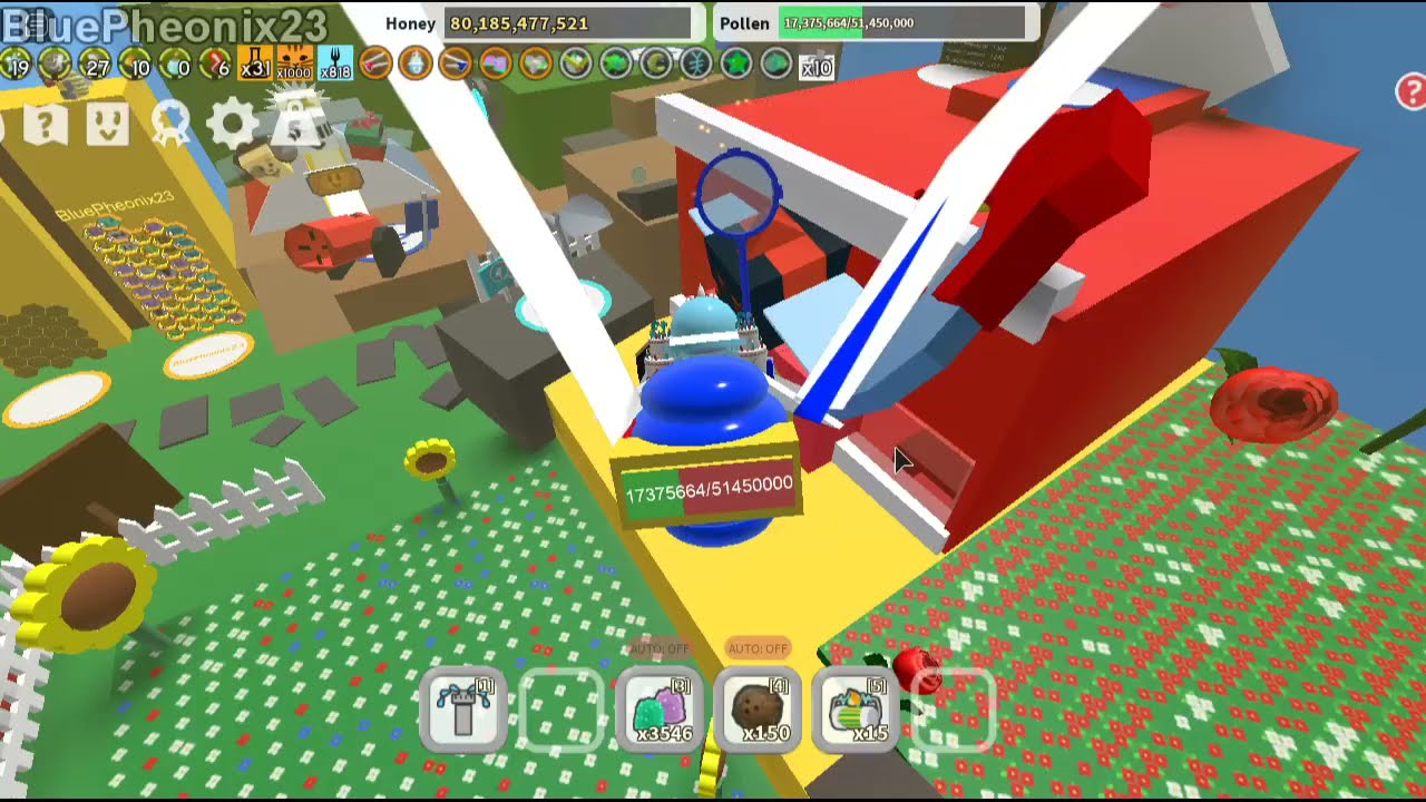 Whats Hidden Inside The Red HQ in Bee Swarm Simulator | Bee Swarm ...