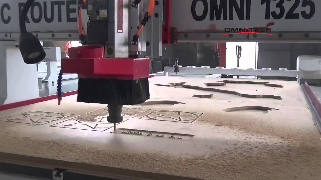 ATC cnc router working with samples show - YouTube