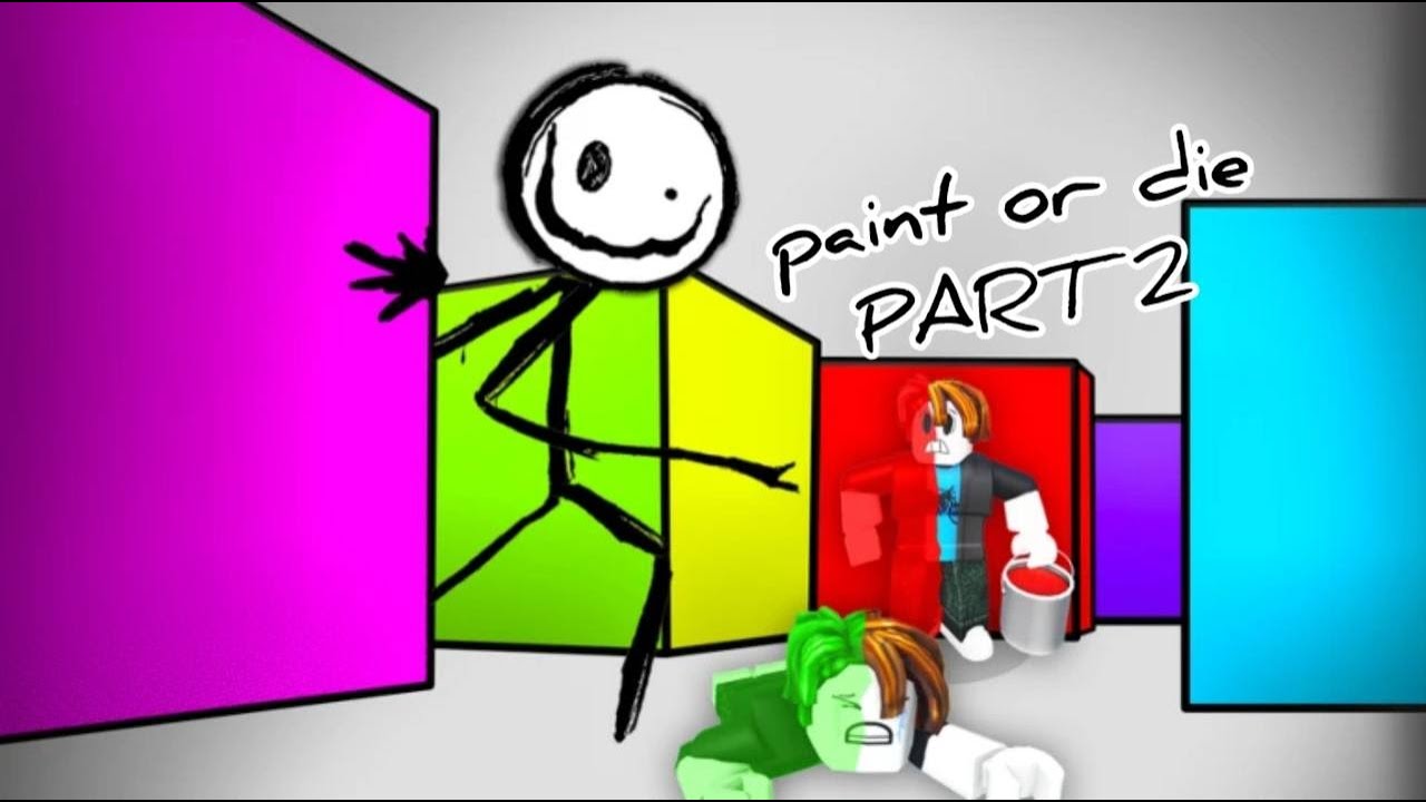 ROBLOX PAINT OR DIE WALKTHROUGH PART 2 #roblox #youtube - YouTube