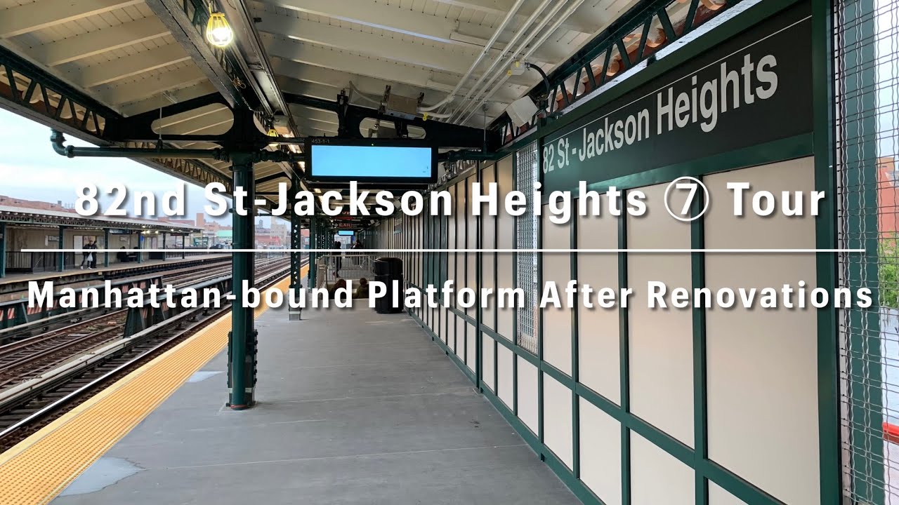 MTA NYC Subway: Tour of 82 Street-Jackson Heights Station After ...