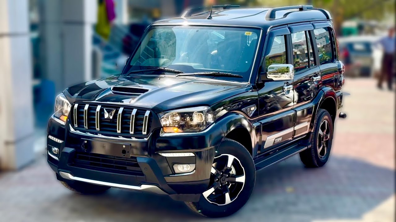 2025 SCORPIO CLASSIC S11 TOP MODEL 😍 Rs17.49 LAKHS ️ BLACK SCORPIO ...