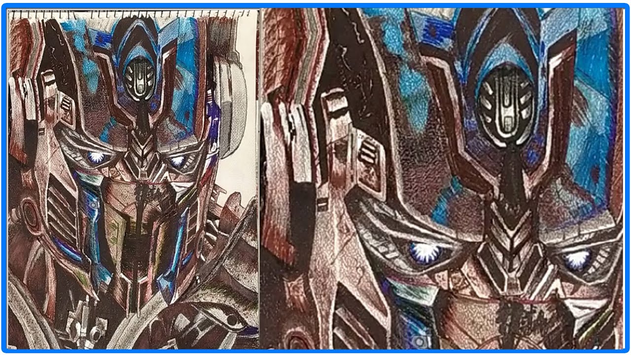 how to draw optimus prime from transformers the last knight - YouTube