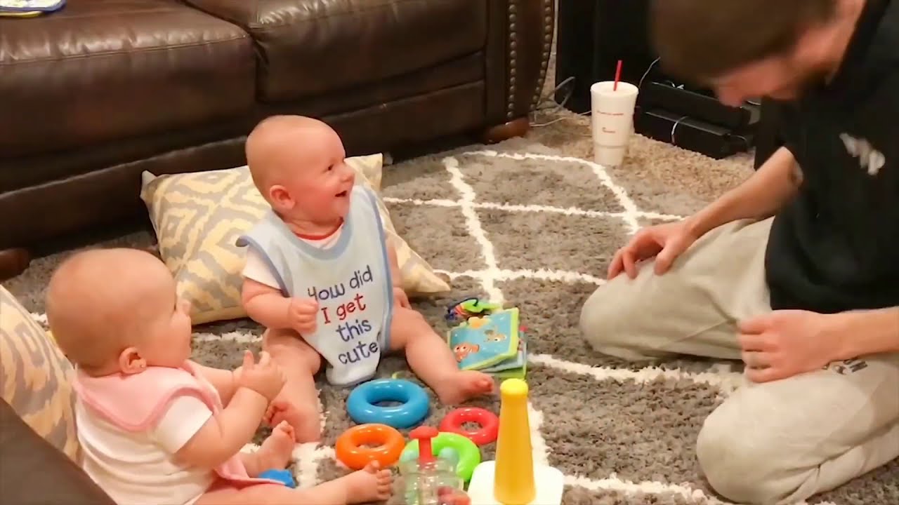 BABY FALLS OVER LAUGHING | FUNNY BABY COLLECTION | TRend EDit - YouTube