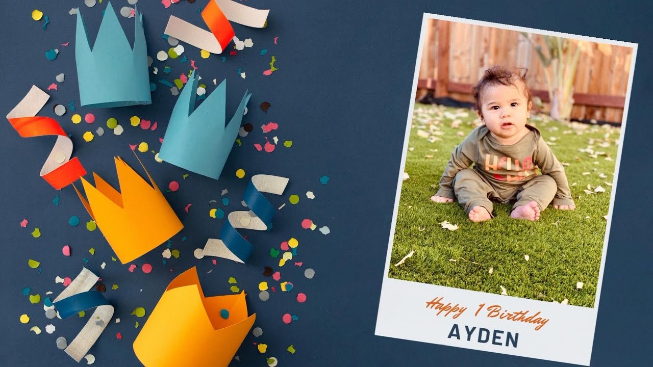 Ayden 1st Birthday Party - YouTube
