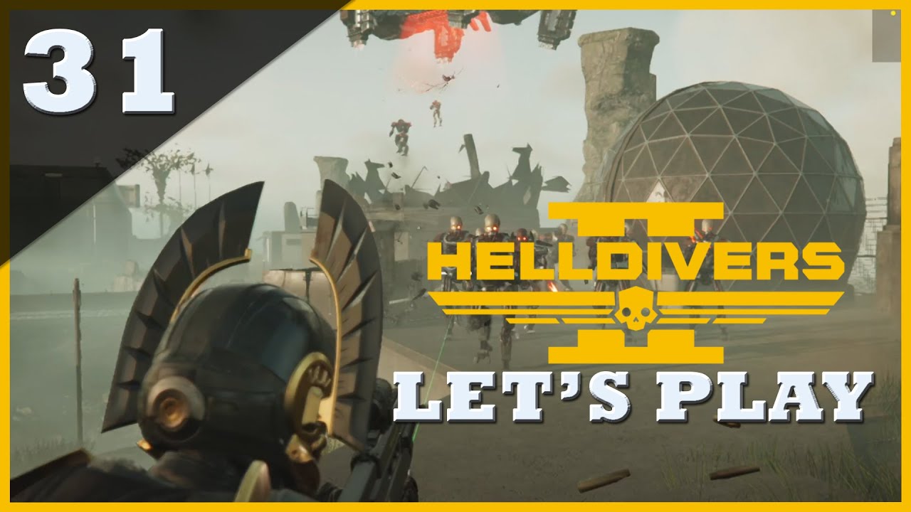 Helldivers 2 - Let's Play Part 31: They Fly Now?! - YouTube
