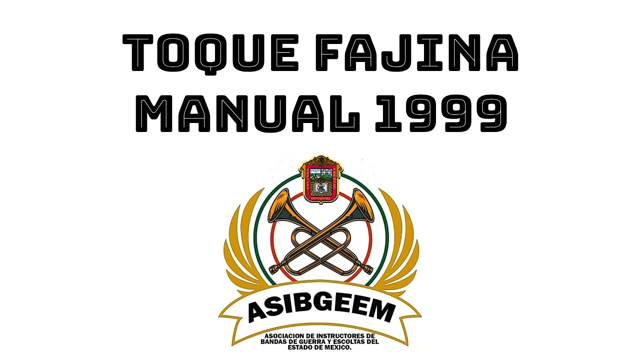 COMO TOCAR "FAJINA" DEL MANUAL DE 1999 - ASIBGEEM - YouTube