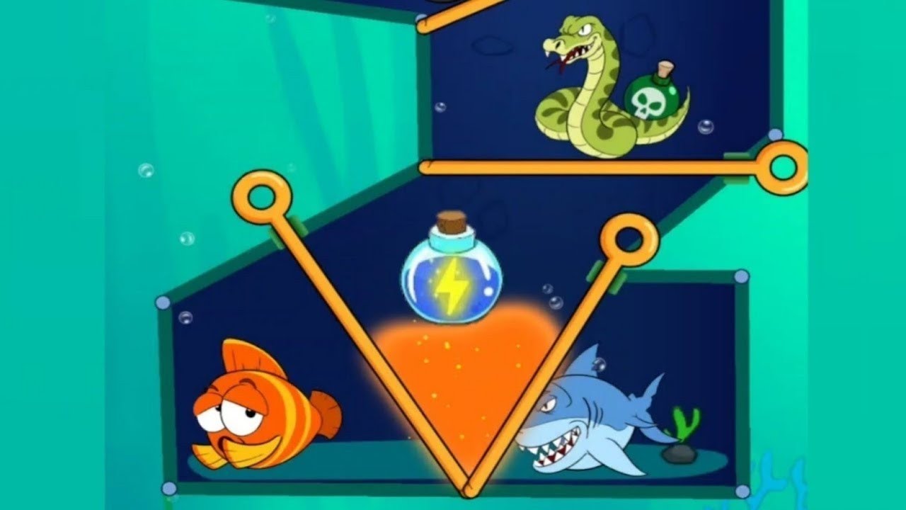 Fish rescue game / Save Fish Fishdom / ios android gameplay Walkthrough ...