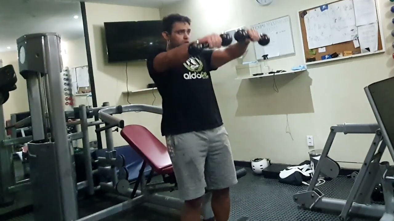 ELEVAÇÃO LATERAL + FLEXÃO DE OMBRO COMBINADO HBC - YouTube