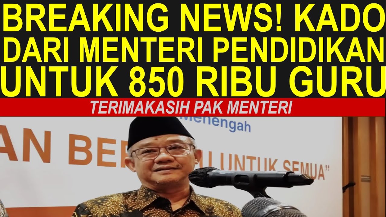 Breaking news guru sertifikasi dan non sertifikasi full senyum kado ...