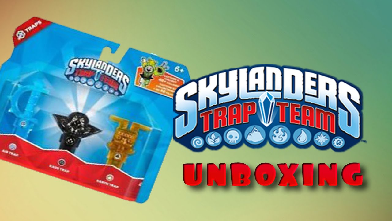 Three Pack: Air, Kaos & Earth Traps Unboxing! (Skylanders Trap Team ...