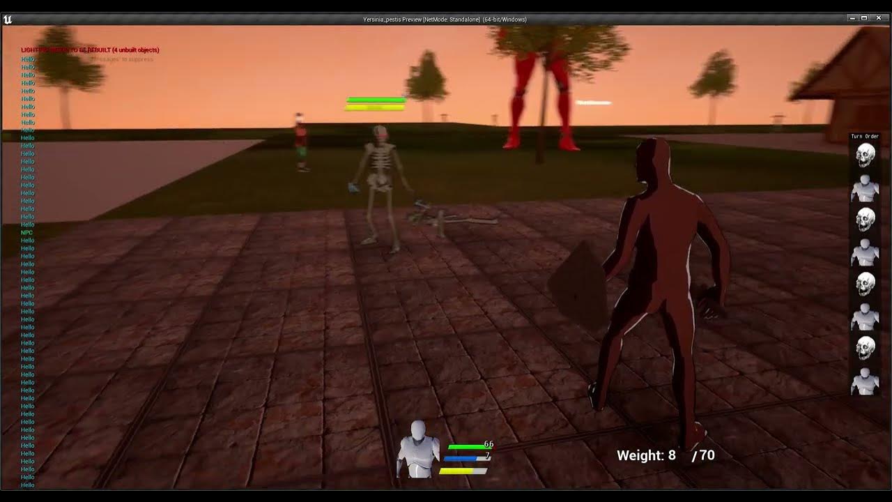 Devlog #1 - Haruspicium Atrabile: - Work in progress - YouTube