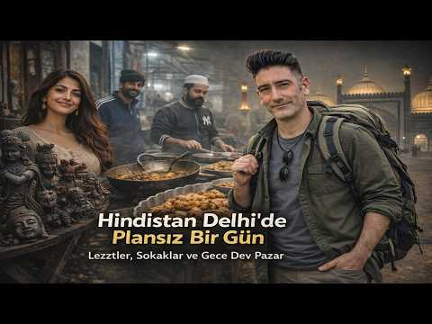 Hindistan | Delhi: Sokak Lezzetleri, Kaos ve Gece Hayatı 🇮🇳