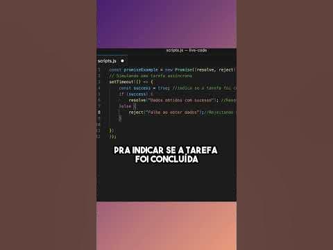 JavaScript promises: resolve/reject - YouTube