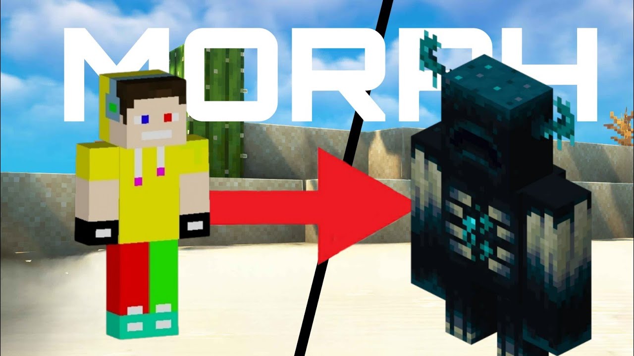 I STARTED MINECRAFT MORPH MOD SERIES EP1 - YouTube